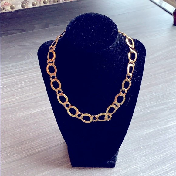 Olci | Jewelry | Vintage Olci Gold Interlocking Round Necklace | Poshmark